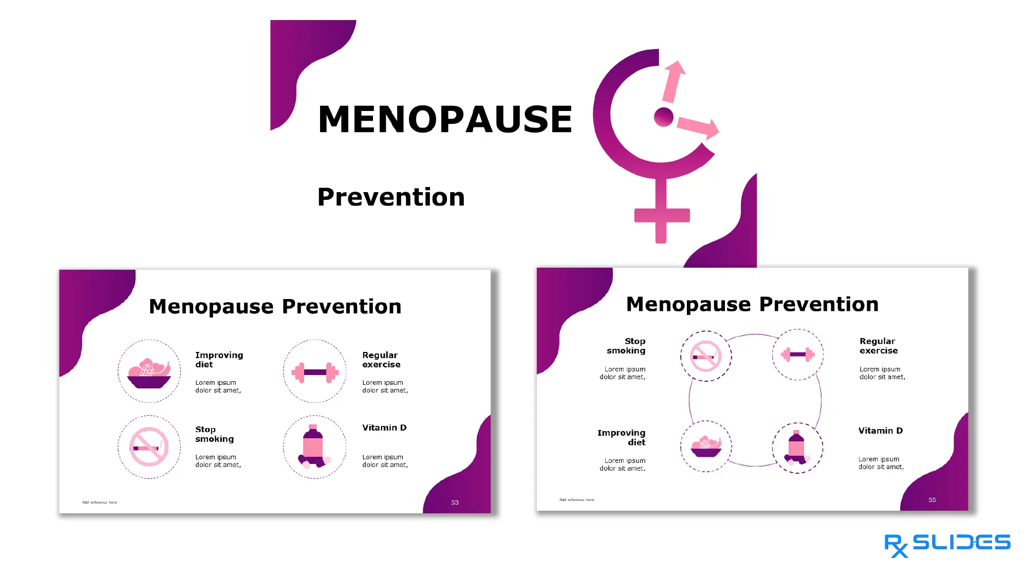 Download Menopause PowerPoint Template|RxSlides